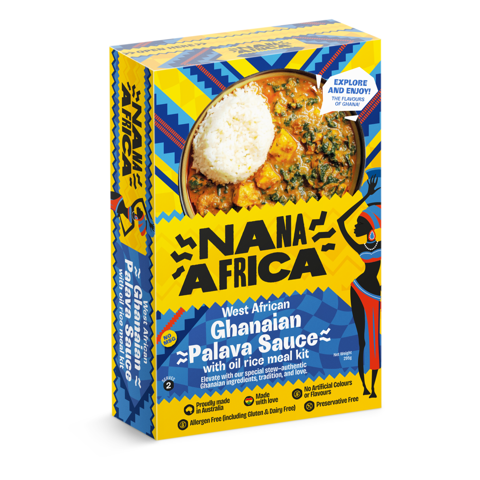 West African Ghanaian Palava Sauce - Nana Africa